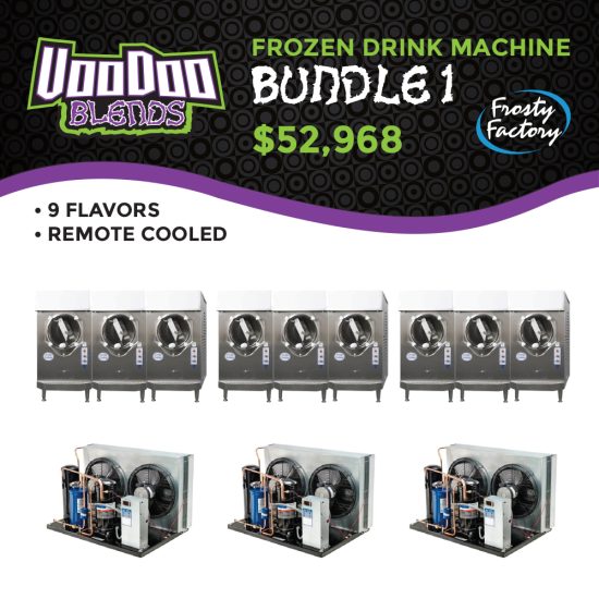 Frozen Drink Machine Bundles - Voodoo Blends